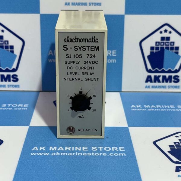 ELECTROMATIC S-SYSTEM SJ 105 724 CURRENT LEVEL RELAY INTERNAL SHUNT ...