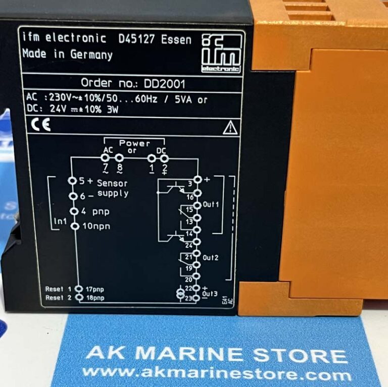 IFM ELECTRONIC DD 2001 FR-1 FREQUENCY MONITOR - AK MARINE STORE