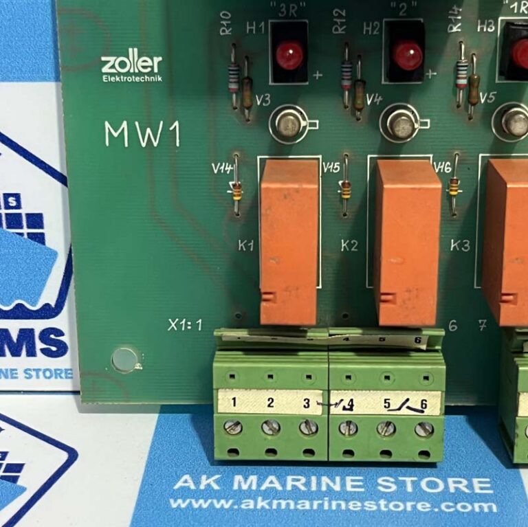ZOLLER ELEKTROTECHNIK MW1 PCB CARD - AK MARINE STORE