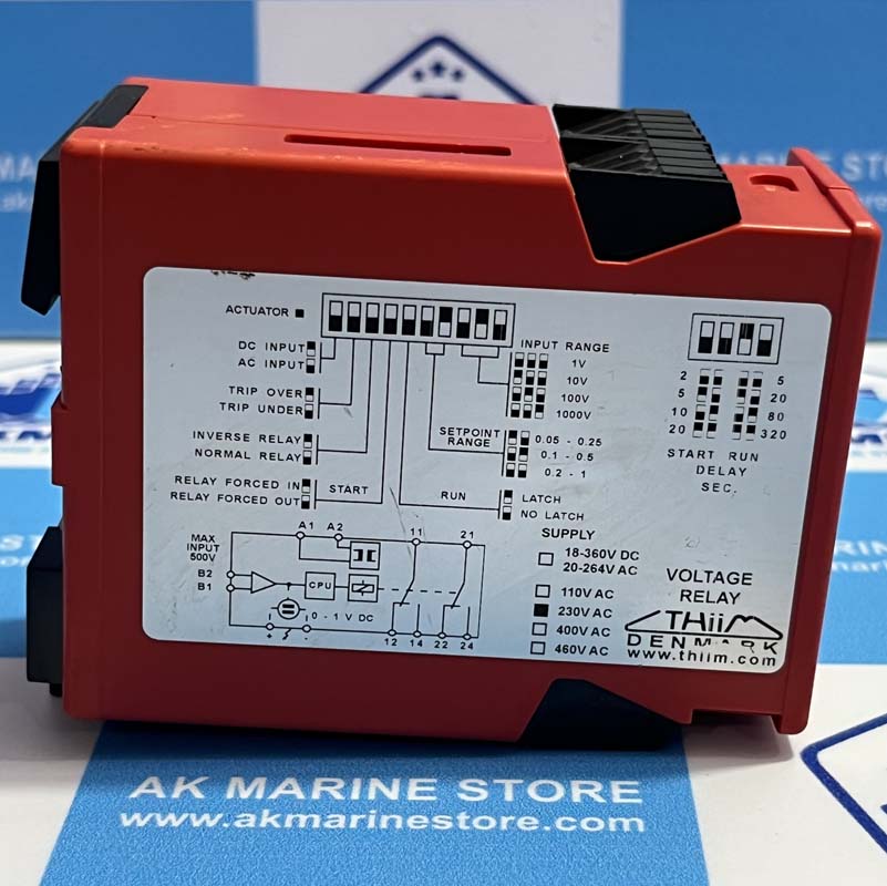 THIIM UMCA B230 DA4C VOLTAGE RELAY - AK MARINE STORE