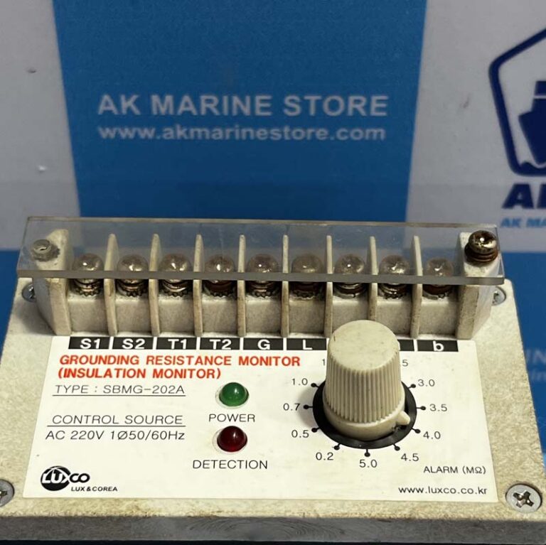 LUXCO SBMG-202A GROUNDING RESISTANCE MONITOR - AK MARINE STORE