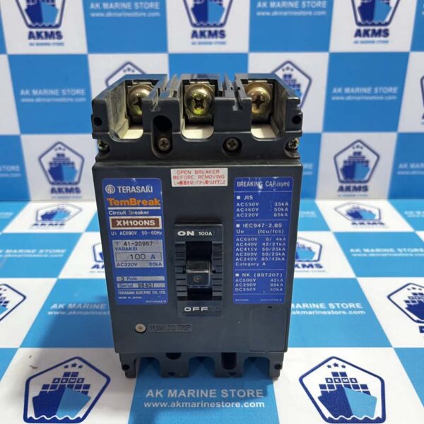 TERASAKI XH100NS 100 AMP CIRCUIT BREAKER - AK MARINE STORE