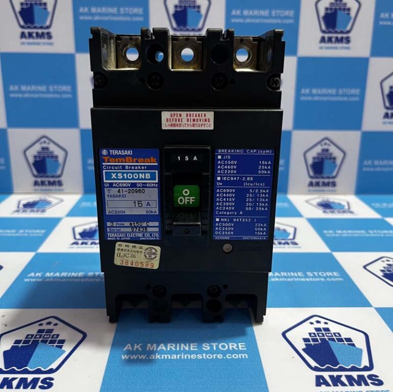 TERASAKI XS100NB 15 AMP CIRCUIT BREAKER - AK MARINE STORE